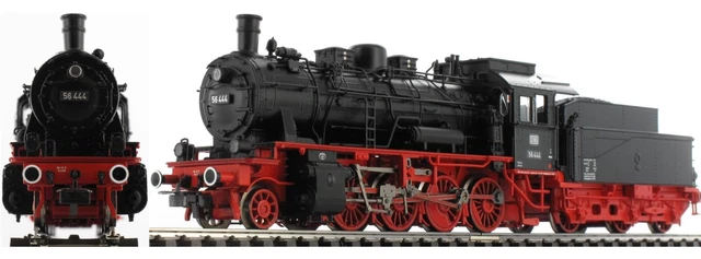 ÉCHELLE H0 LILIPUT 131561 Güterzug-dampflok Br 56 DB Neuf Emballage D ...