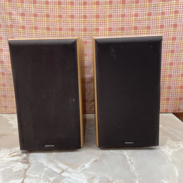 DENON MISSION SC-M50 2 Way Bookshelf HiFi stereo Speakers Tested *READ ...