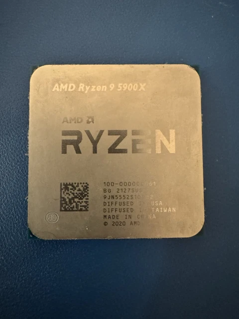 AMD RYZEN 9 5900X Desktop Processor (4.8GHz, 12 Cores, Socket AM4) £72. ...