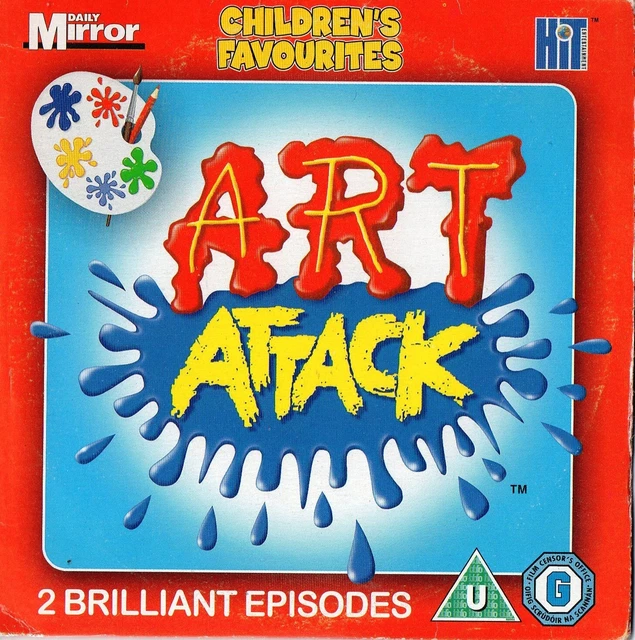 ART ATTACK - 2 Brilliant Episodes Childrens Favourites : PROMO DVD £2. ...