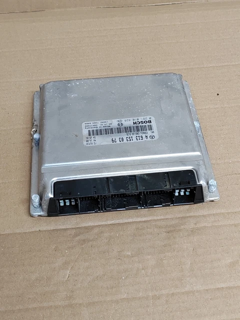 MERCEDES-BENZ W220 CDI Engine Control Unit Ecu A613 1530379 0281010828 ...