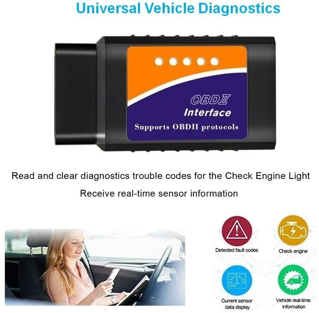 LECTEUR SCANNER DE Code Bluetooth Torque Android OBD2 Diagnostic Voiture Auto Diagnostic EUR 14 ...