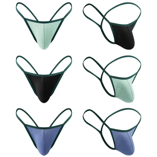 STRING POUR HOMME Tong Culotte Sous-Vêtement Slip T-Back Bikini ...