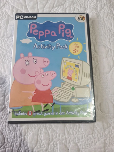 PEPPA PIG ACTIVITY pack pc cd-rom 8 great games brand new sealed £9.99 ...