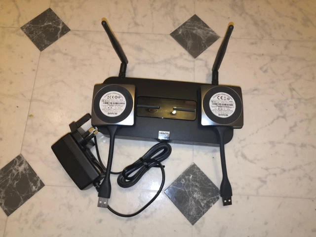 BARCO CLICKSHARE CSM-1 Wireless Presentation System wuth 2 Buttons. £ ...