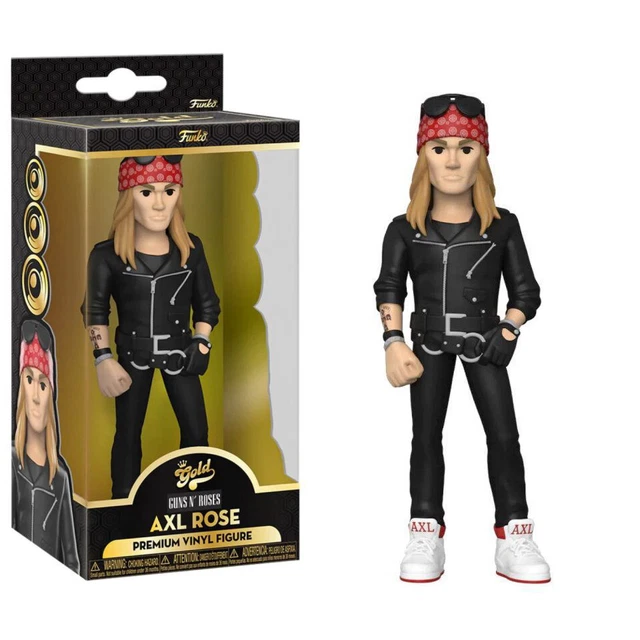 GUNS N’ ROSES - Axl Rose 5” Gold Premium Pop! Vinyl Figure New Funko ...