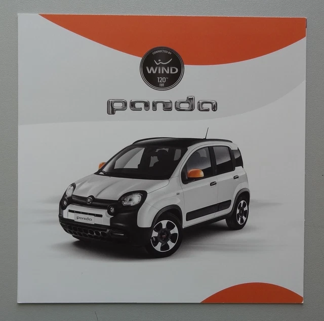 V29222 FIAT PANDA 'WIND 120TH' - DEPLIANT - 04/19 - 21x21 - IT EUR 4,00 ...
