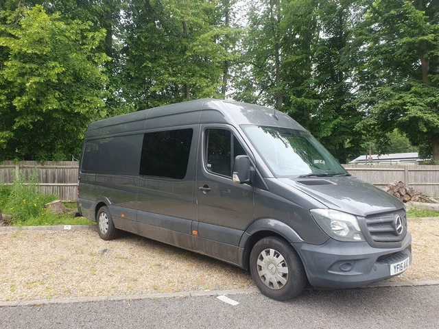 MERCEDES SPRINTER 316 lwb automatic 5 seater grey £9,500.00 - PicClick UK