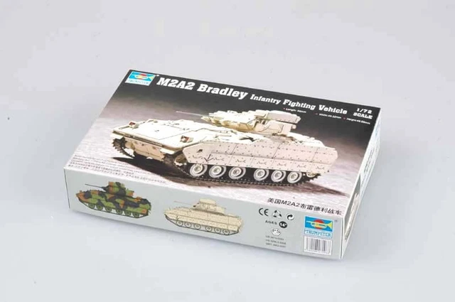 TRUMPETER 07296 M2A2 Bradley Fighting Vehicle in 1:72 Bausatz Neu EUR ...
