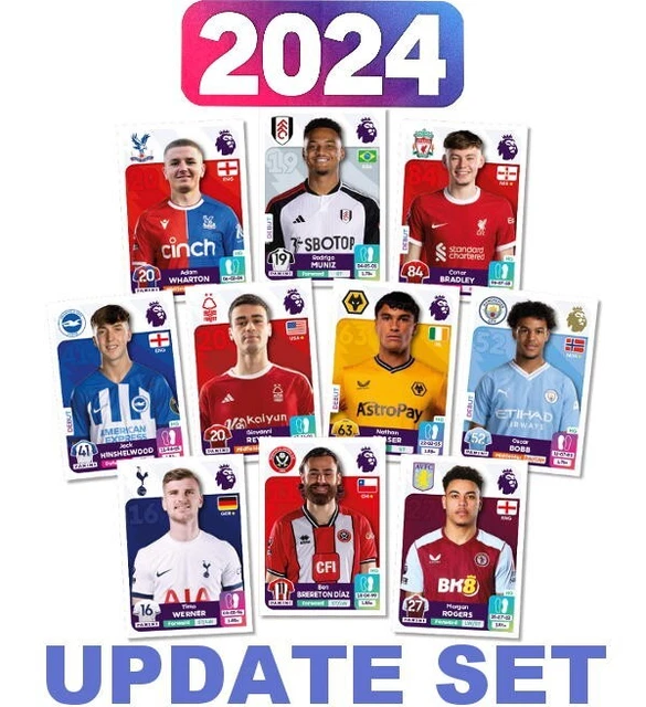 PANINI PREMIER LEAGUE Official Sticker Collection 2024 - Update Set ...