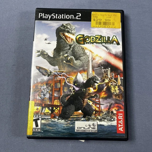 GODZILLA: SAVE THE Earth Sony PlayStation 2 PS2 Complete CIB Black ...
