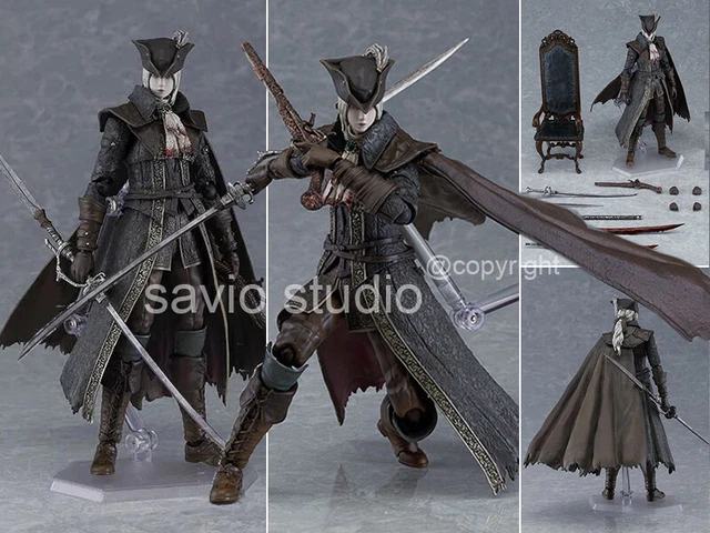ANIME FIGMA BLOODBORNE Lady Maria of the Astral Clocktower DX Ver ...