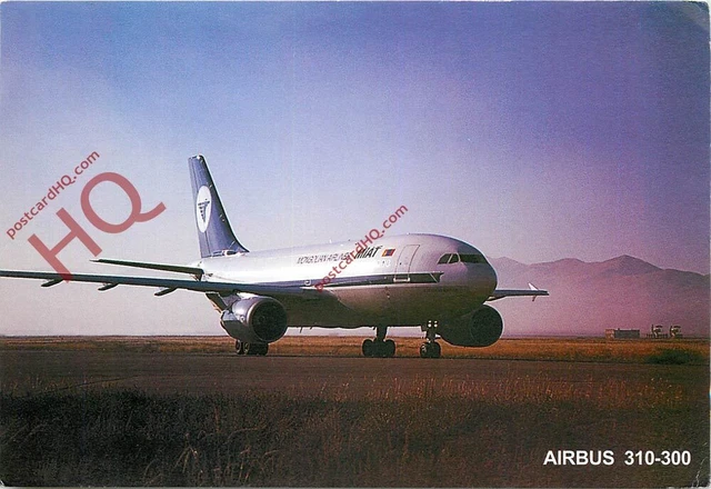 CARTE POSTALE PHOTO>MIAT MONGOLIAN AIRLINES AIRBUS A310-300 [ÉMISSION ...