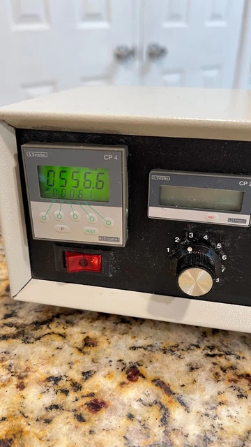 SAMSON DIGITAL FLUID Control System w/Crouzet Syrelec CP4 & CP2 Counter ...
