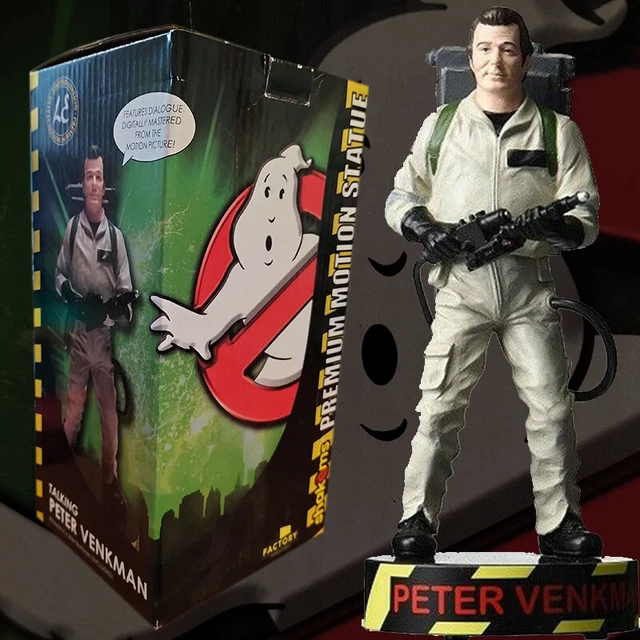 GHOSTBUSTERS CHARACTER PETER Venkman Talking Premium Motion Statue ...