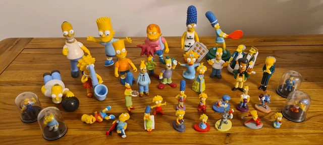 36 X THE Simpsons Mini Figures Vintage 1990's/03 Job Lot Bundle Toys ...