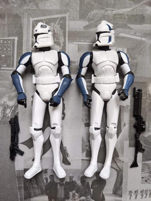 STAR WARS 3,75&: CW Clone trooper Red Eye + Mixer (Toys'R'Us exclu) EUR ...