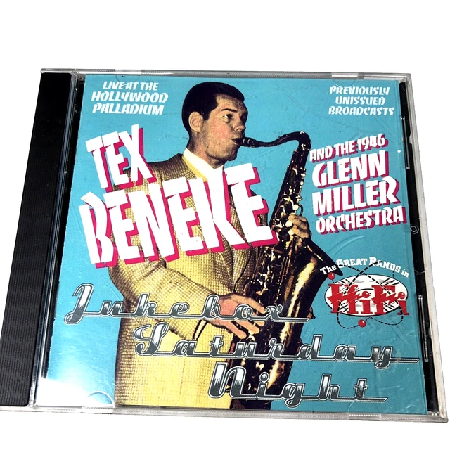 JUKEBOX SATURDAY NIGHT par Tex Beneke (CD, août-1992, Vintage Jazz ...