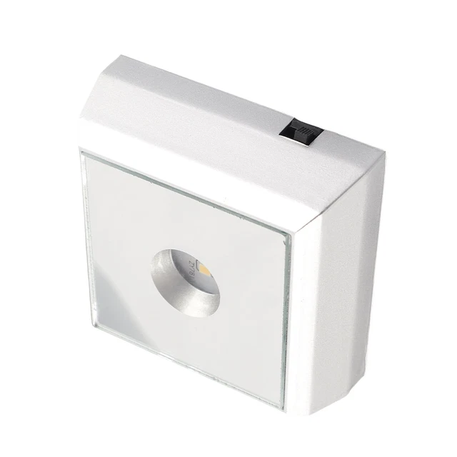 LED LAMPS BASE Stand Holder For Acrylic Statue Display White Lights ...