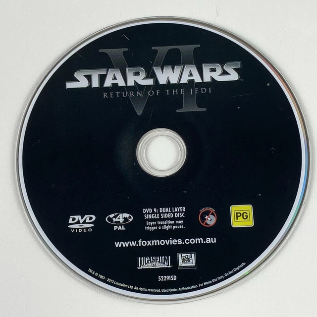 STAR WARS VI: Return of Jedi (DVD, 1983) Disc Only | Sci-Fi, Mark ...