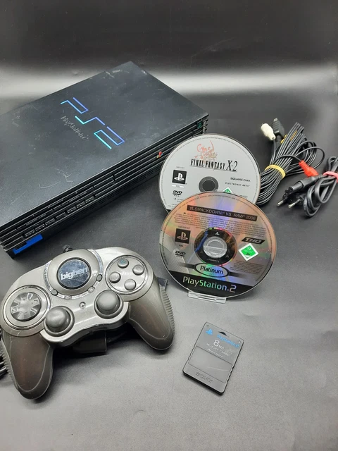 PLAYSTATION 2 PS2 Konsole - Scph-50004 - Schwarz + Zubehörpaket EUR 59 ...