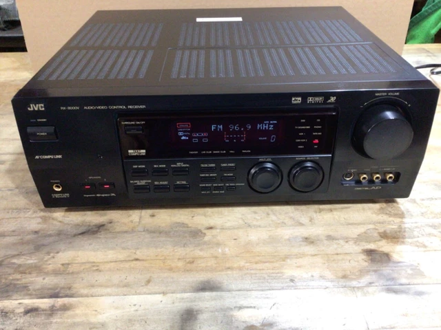 RECEPTOR DE CONTROL de audio y video JVC RX-8000V en funcionamiento 100 ...