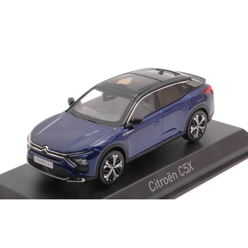 CITROEN C5X 2021 MAGNETIQUE BLUE 1:43 Norev Auto Stradali Die Cast ...