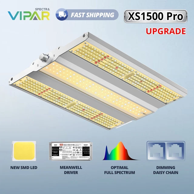 2023 NEWEST VIPARSPECTRA XS1500 Pro DEL Grow Light lampe à plantes ...