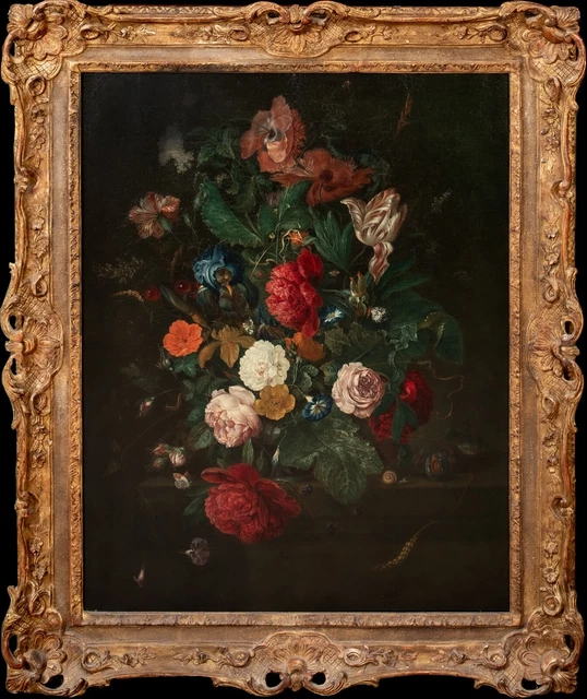 LARGE 17TH CENTURY Dutch Still Life Flowers by Jan Davidsz DE HEEM ...