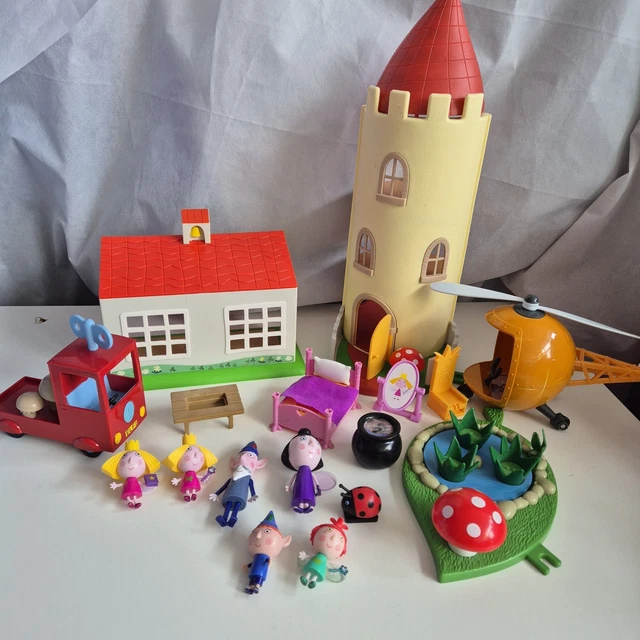 HUGE BEN AND Hollys Little Kingdom Toy Bundle Castle Elf School ...