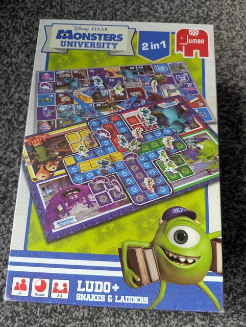 DISNEY'S MONSTER INC University Ludo + Snakes & Ladders (Rare) £4.88 ...