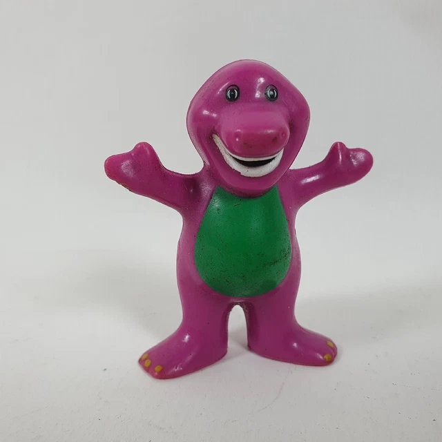 BARNEY MINI PVC Figure 3" Tall 1993 Lyons Group Kid Dimension £11.99 ...