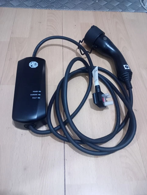 GENUINE MG4 MG5 Mg Zs Mg Hs Home Charger Charging Cable Uk 3 Pin Type 2 ...