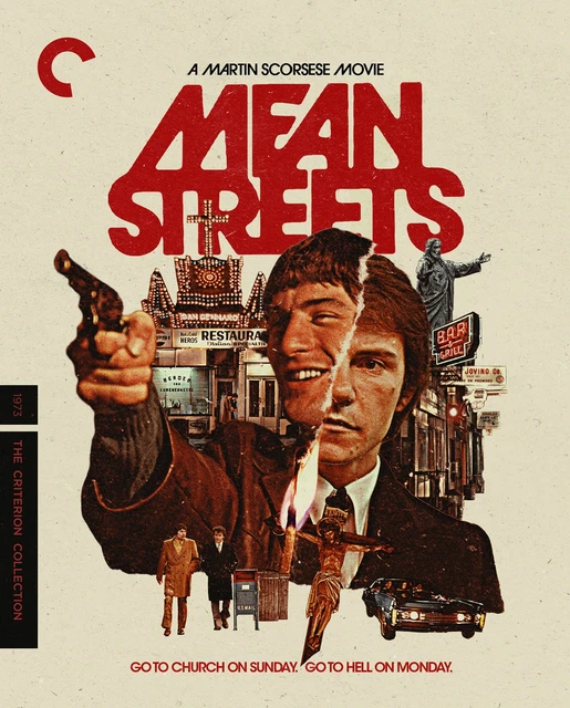 MEAN STREETS (1973) Criterion Collection (Blu-ray + 4K UHD) NEW!! $49. ...