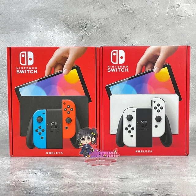 NINTENDO SWITCH 64GB OLED Model White or Neon Red & Blue Edition ...