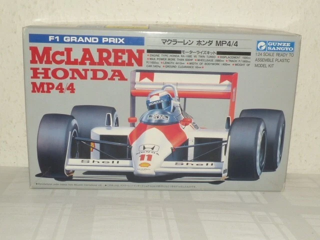 GUNZE SANGYO 1:24 F1 McLaren Honda MP 4/4 EUR 20,53 - PicClick DE