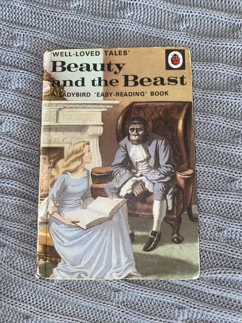 VINTAGE LADYBIRD BOOK 606D series genuine 1st Ed "Beauty and the Beast ...