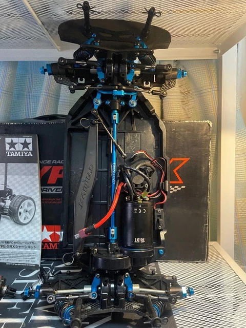 TAMIYA TT02 SRX RC Car Chassis with Many Upgrades Oil Diff Big Bore ...