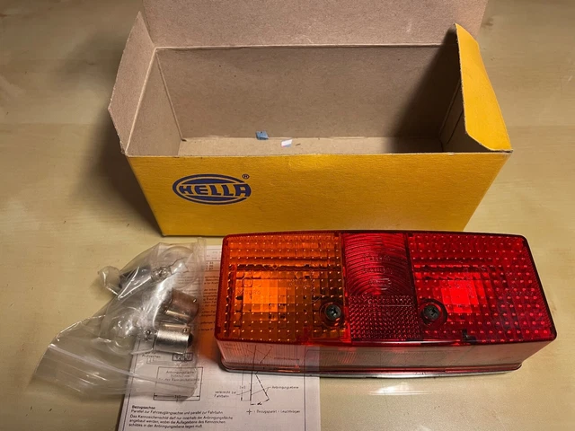 HELLA TAIL LIGHT Assembly Left - suitable for trailer etc £5.00 ...