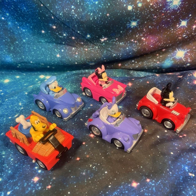 DISNEY MICKEY & the Roadster Racers Cars Push And Go Bundle Pull Back £ ...