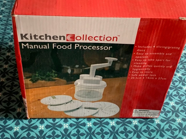 KITCHEN COLLECTION MANUAL Food Processor £5.43 - PicClick UK