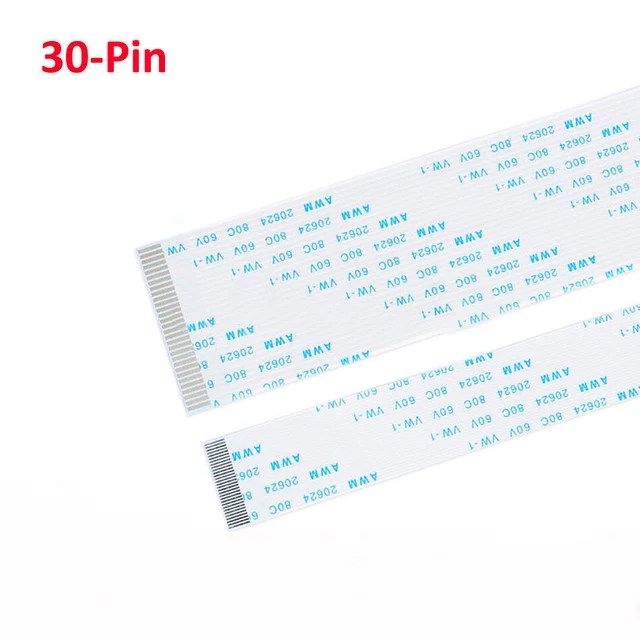 30-PIN 30P FFC/FPC Flexible Flat Cable Ribbon Forward/Reverse Pitch 0 ...