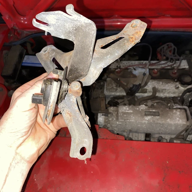 TOYOTA MR2 MK1 OEM Original Throttle Cable Linkage Bracket AW11 4age ...