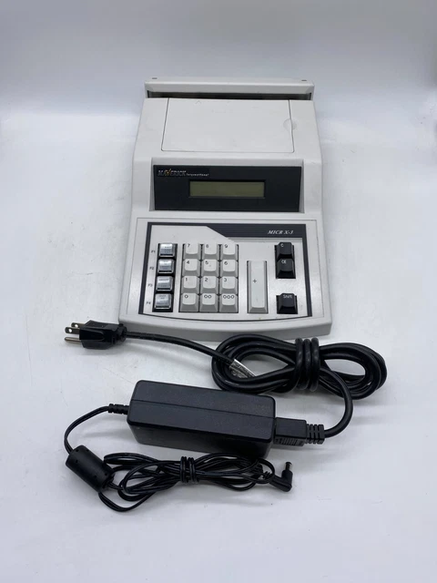 MAVERICK INTERNATIONAL MX-300 MICR X-3 Paper Check Encoder w/ Power ...