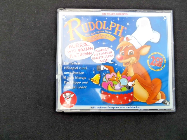 2 CD BOX Rudolph mit der roten Nase Plätzchen backen mit Musik.mit ...