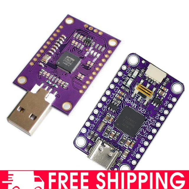 FT232H USB A JTAG UART/FIFO SPI/I2C modulo multifunzione resistente ad ...