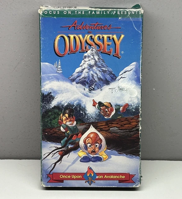 ADVENTURES IN ODYSSEY VHS Video Tape Once Upon An Avalanche Christian ...