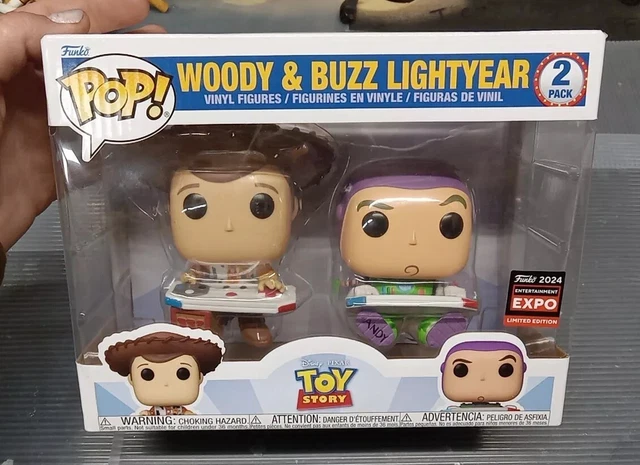 FUNKO POP! PIXARS Woody & Buzz Lightyear 2 Pack ~ Entertainment EXPO ...