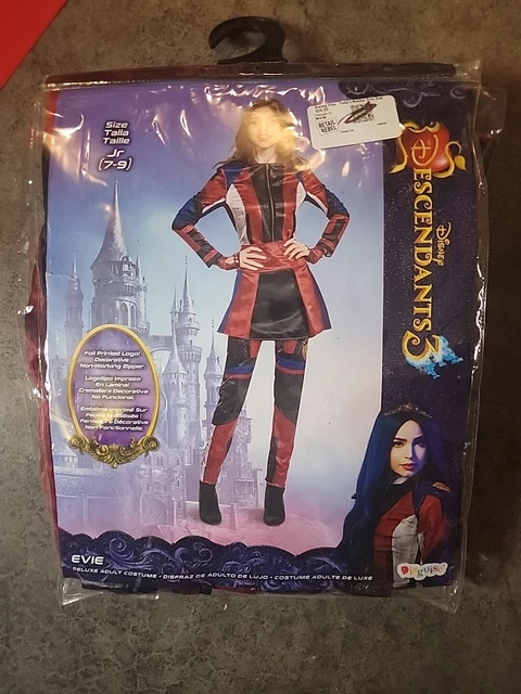 DISNEY DESCENDANTS 3 Girls Evie Dress-Up Halloween Costume Read Desc ...