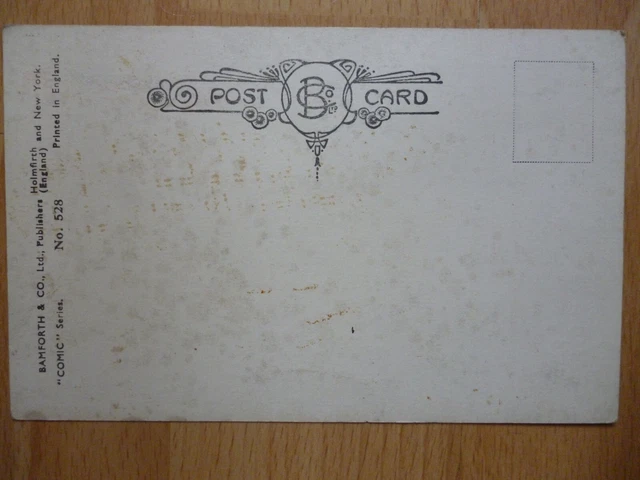 BAMFORTH COMIC SERIES No 528 WW2 SECOND WORLD WAR ADOLF HITLER FOOTBALL ...